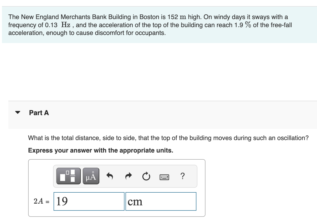 Solved The New England Merchants Bank Building in Boston is | Chegg.com