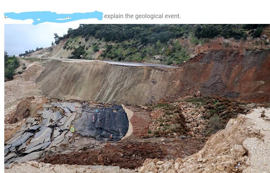 Solved explain the geological event. | Chegg.com