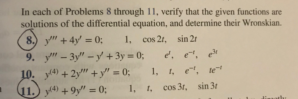Solved Hello, I would like to know how to solve the circled | Chegg.com
