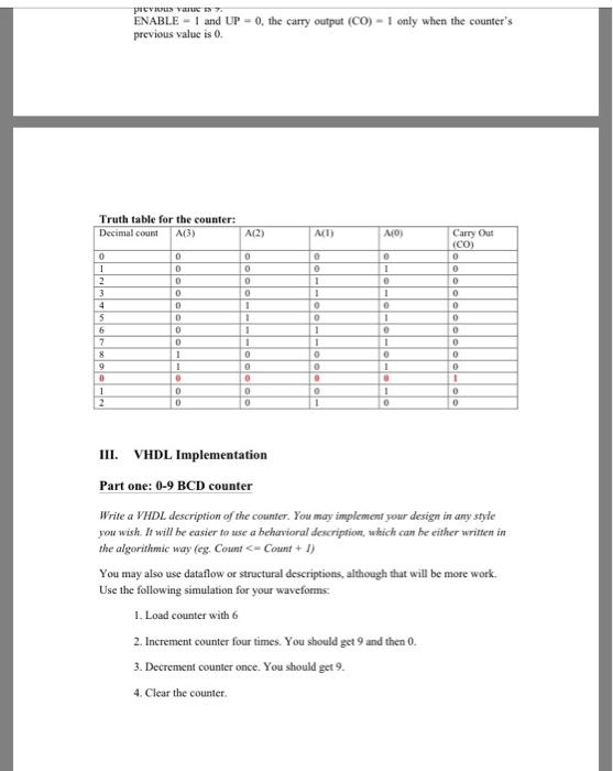 Vhdl code. So I already did part 1 of the code. Need | Chegg.com