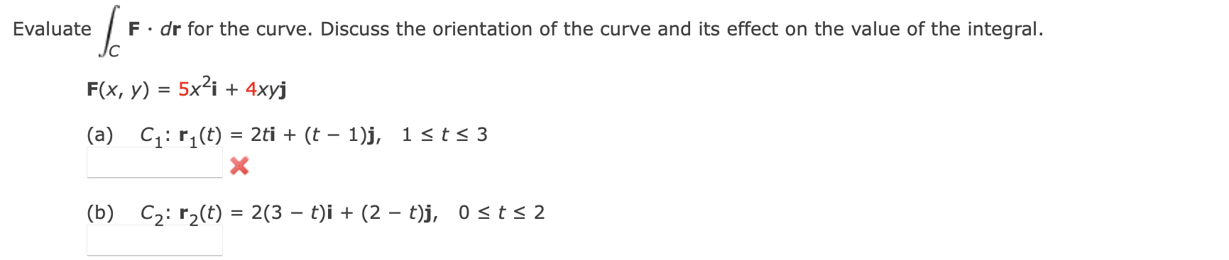Solved Evaluate \\( \\int_{C} \\mathbf{F} \\cdot d | Chegg.com