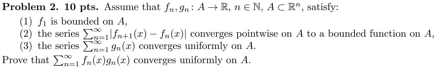 Solved Problem 2. 10 pts. ﻿Assume that | Chegg.com