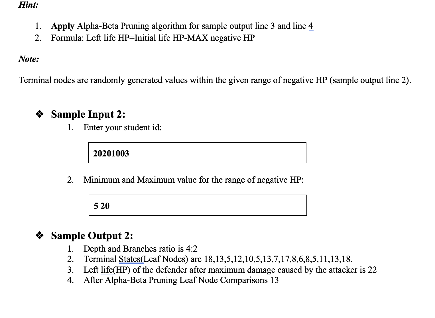 Solved EEE472/CSE422-Artificial Intelligence C01 Lab | Chegg.com