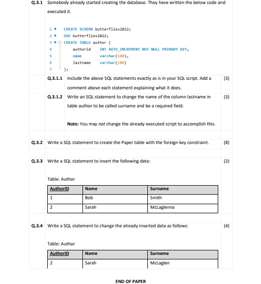 Solved Practical Computer Work: The answer to this question | Chegg.com