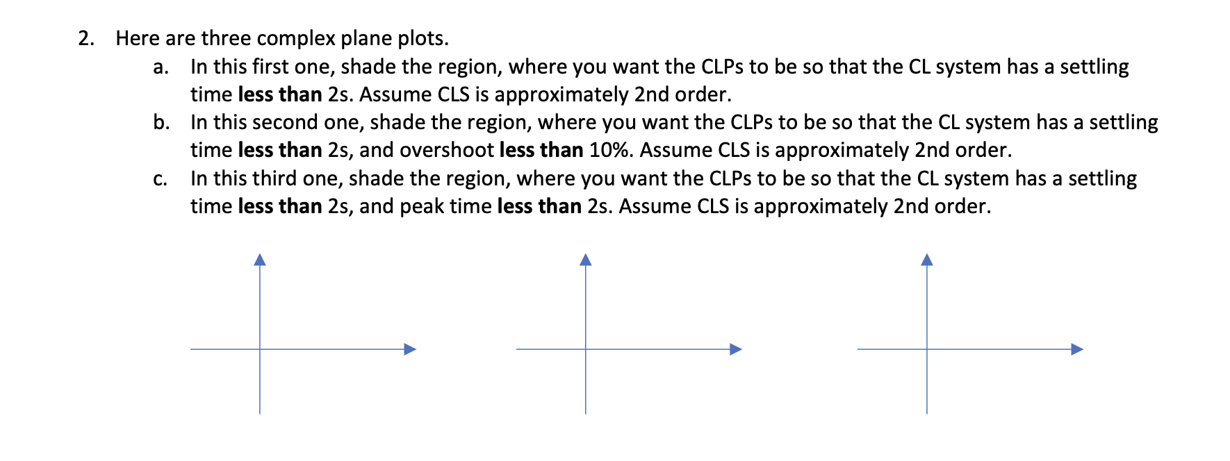 Solved Here are three complex plane plots.a. ﻿In this first | Chegg.com