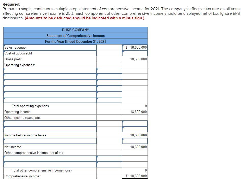 Solved Problem 4-8 (Algo) Multiple-step statement of income | Chegg.com