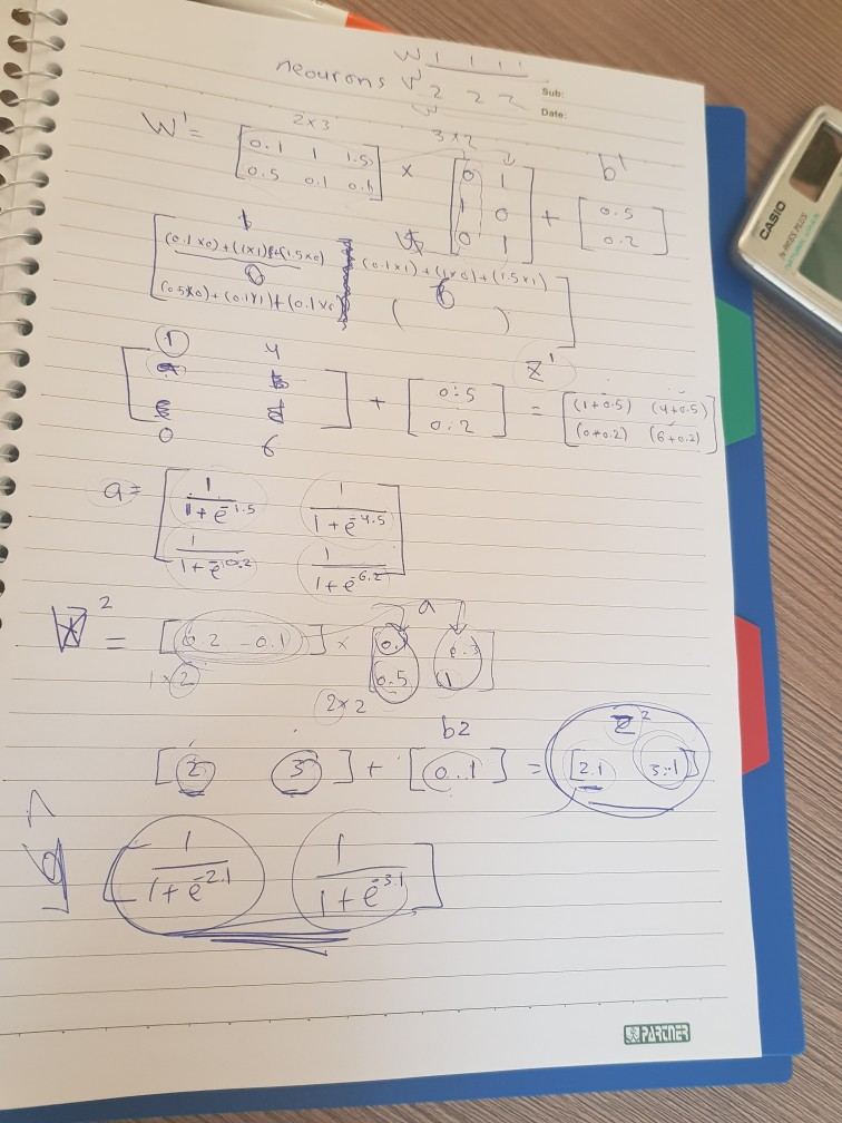 A 2 layer ANN was designed to learn a binary | Chegg.com
