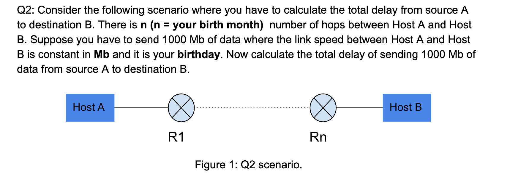 Solved Q2: Consider the following scenario where you have to | Chegg.com