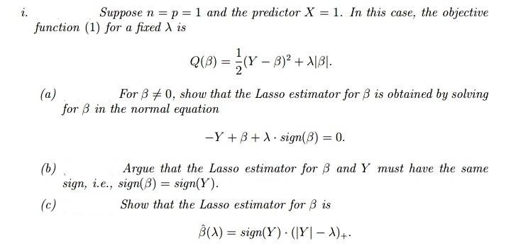 Solved QUESTION 3 Let Y be a nx 1 vector of observations. It | Chegg.com