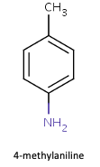 Solved A weak base, 4-methylaniline (C7H9N), is found in the | Chegg.com