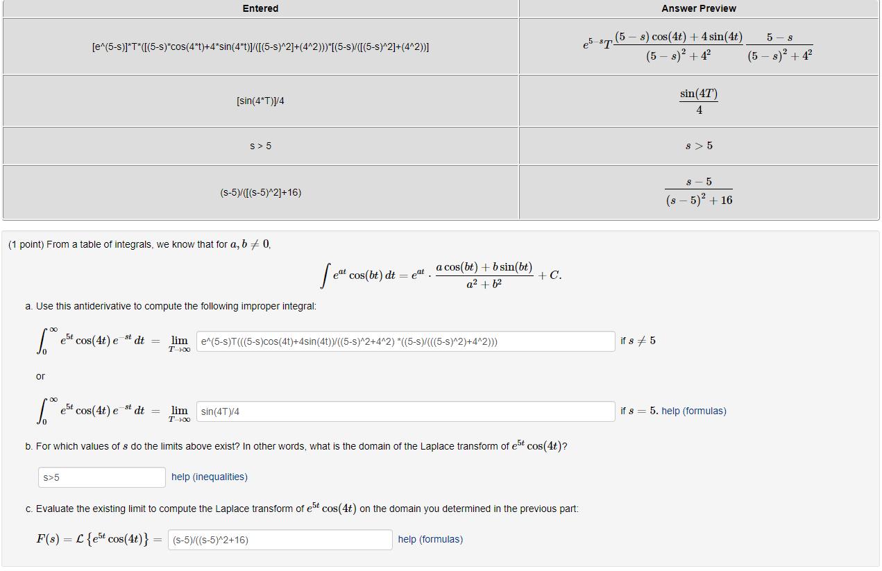 Solved The first equation is incorrect and would like a | Chegg.com