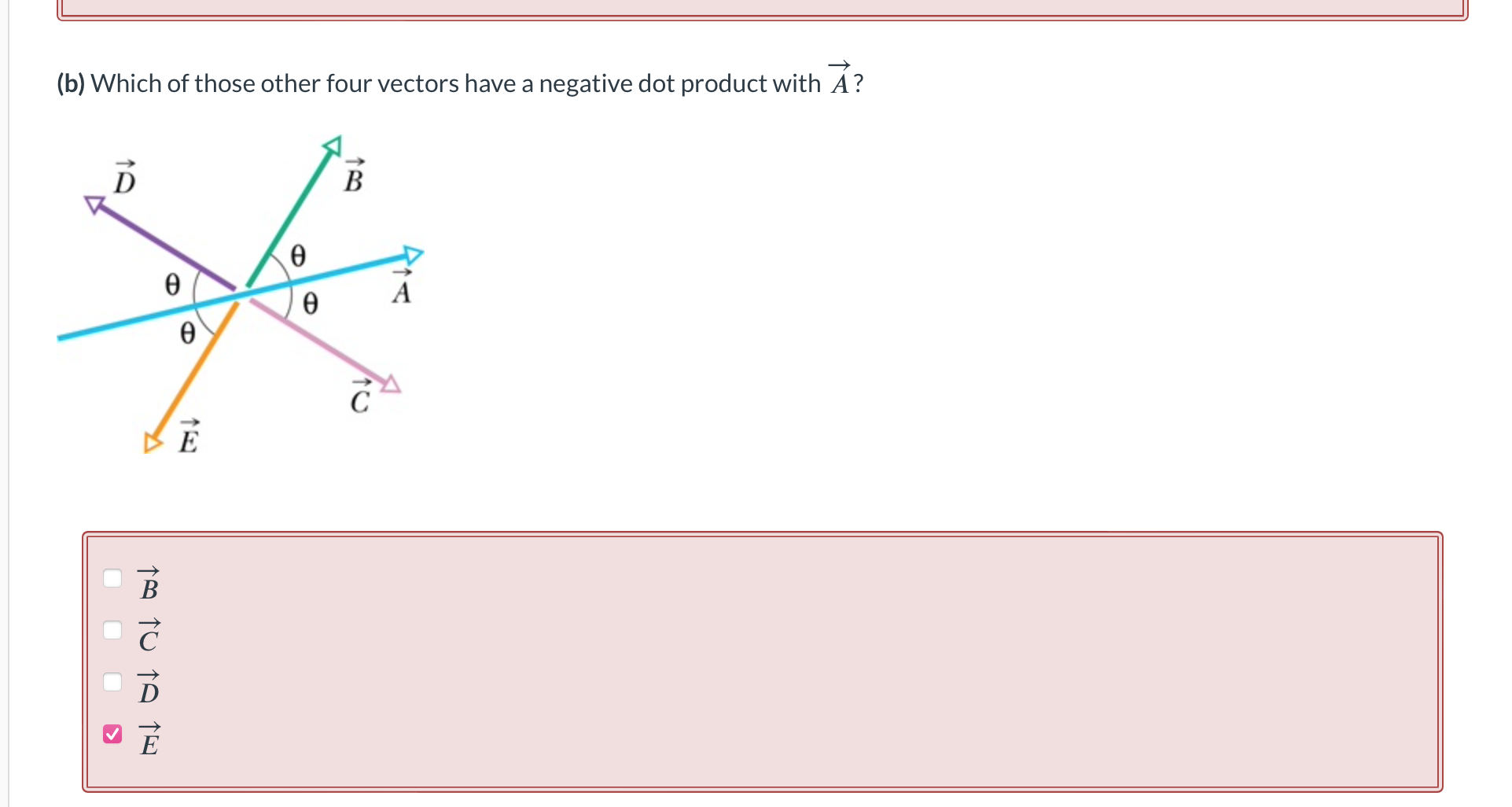 Solved (a) Which of those other four vectors have the same | Chegg.com Solved (a) Which of those other four vectors have the same | Chegg.com