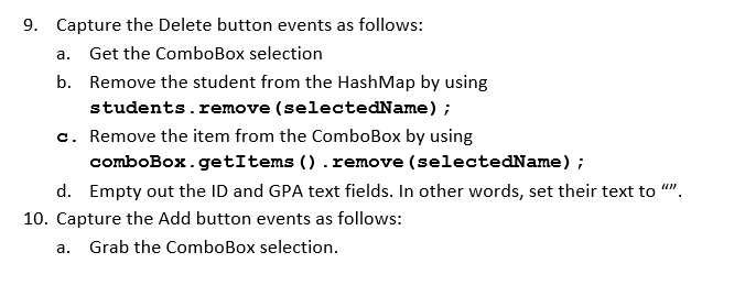 Solved 1. Create a Student class with instance variables | Chegg.com