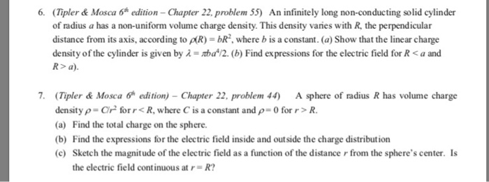 Solved 6. (Tipler & Mosca 6* edition Chapter 22, problem 55) | Chegg.com