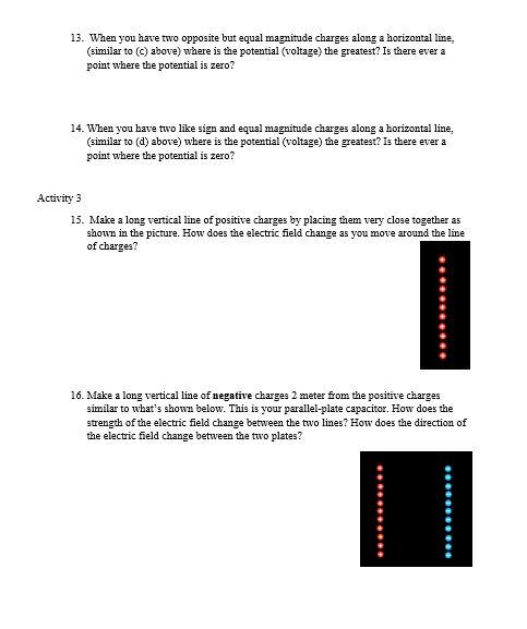 Solved University Physics II Online Lab 1 1. Open the | Chegg.com