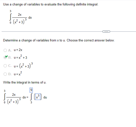 Solved ∫e8x+5e8xdx Click the icon to view the table of | Chegg.com