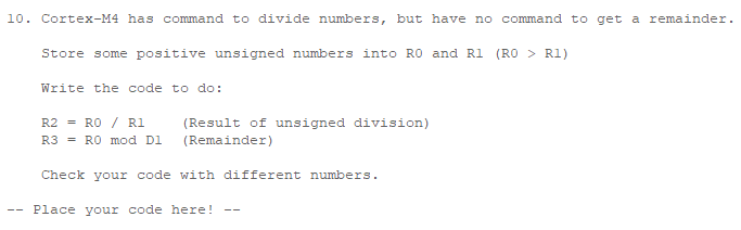 Solved (Needs to be in assembly language. please. Can't | Chegg.com