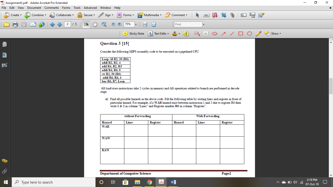 - X 2 m 2 Assignment2.pdf - Adobe Acrobat Pro | Chegg.com