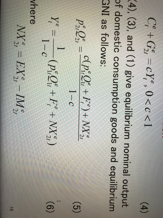 2017 Macroeconomics (Neoclassical Synthesis) | Chegg.com