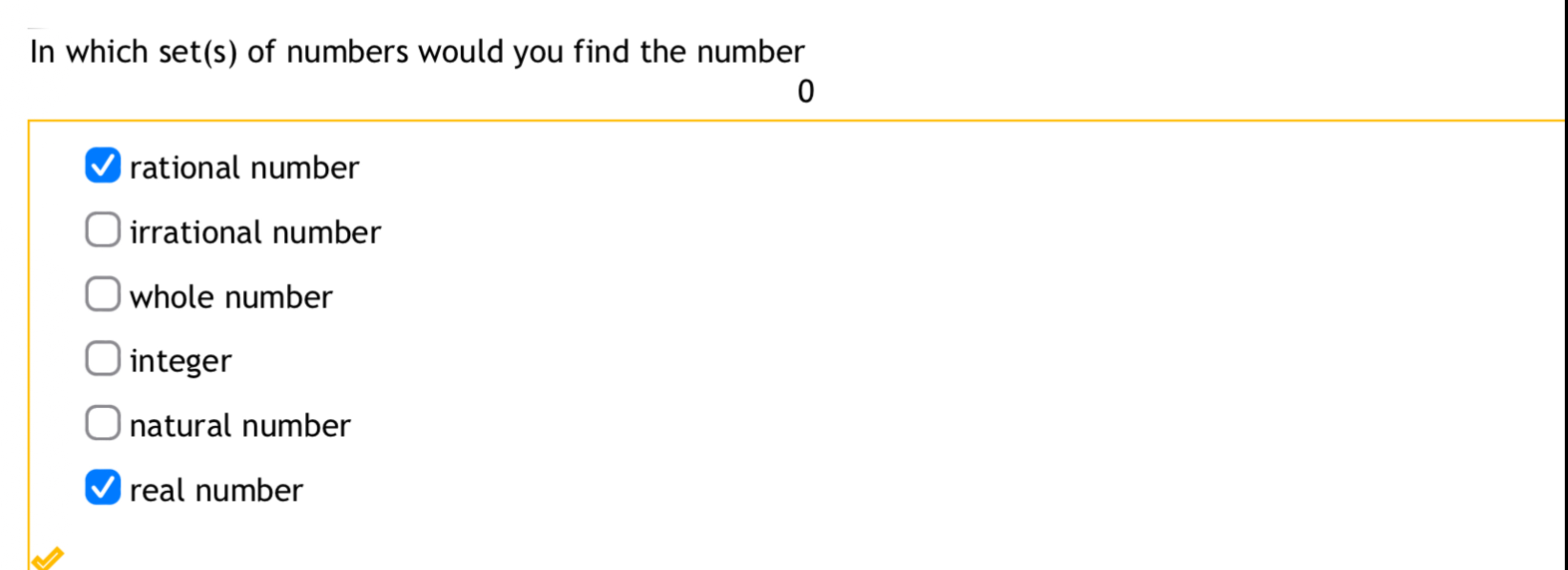 Solved In Which Sets ﻿of Numbers Would You Find The 