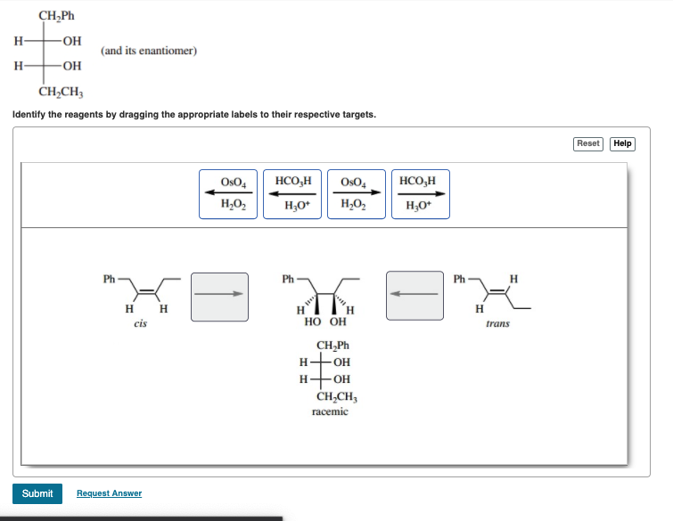 Solved CHPh H Н -OH (and its enantiomer) H -ОН CH,CH | Chegg.com
