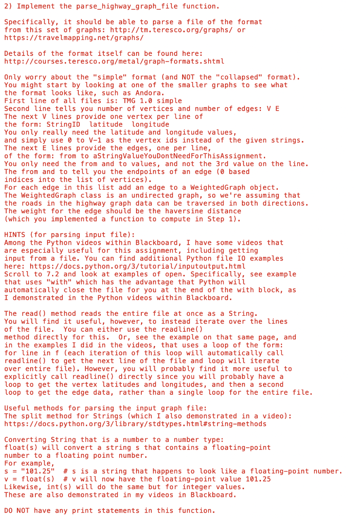 Solved Done in python 3.10 First note that you are not | Chegg.com