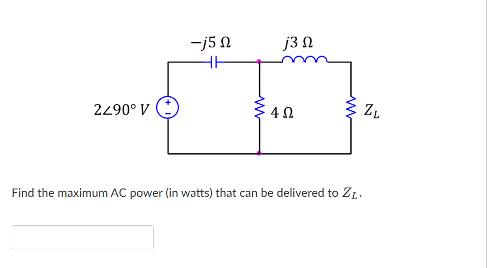 Solved Find the maximum AC power (in watts) that can be | Chegg.com