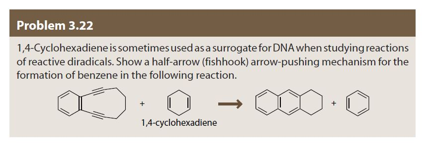 Solved Problem 3.22 1,4-Cyclohexadiene is sometimes used as | Chegg.com
