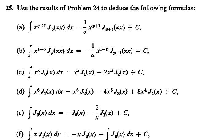 Solved 25. Use the results of Problem 24 to deduce the | Chegg.com