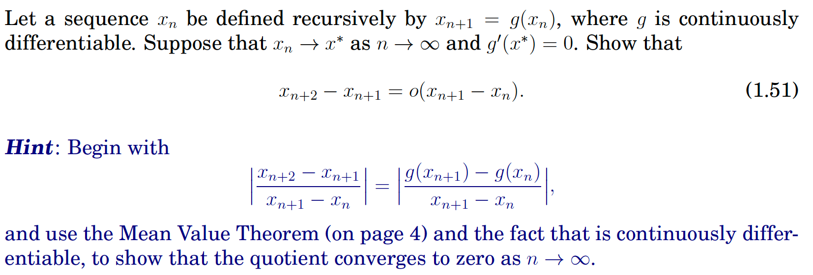 Solved Let a sequence xn be defined recursively by | Chegg.com