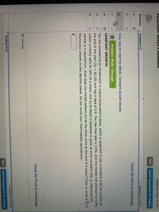 Solved Assignment: Module 4 Homework Assignment Score: | Chegg.com