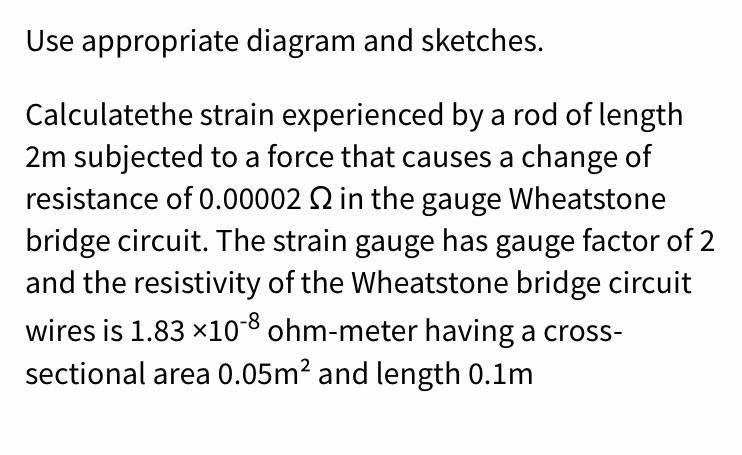 Solved Use appropriate diagram and sketches. Calculatethe | Chegg.com