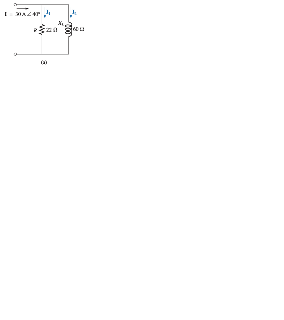 Solved Explain current divider rule in ac circuits with two | Chegg.com