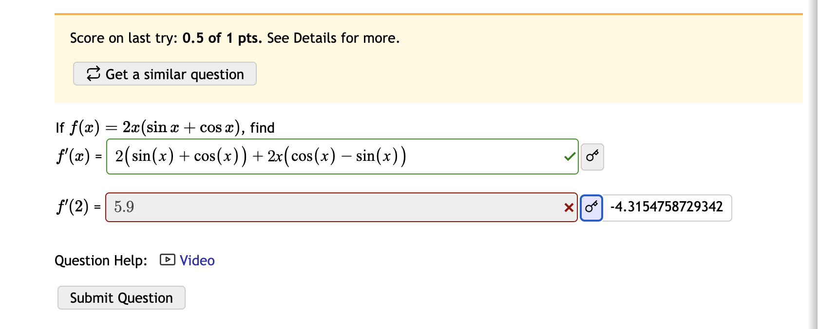 Solved Please explain how to get correct answer that is | Chegg.com