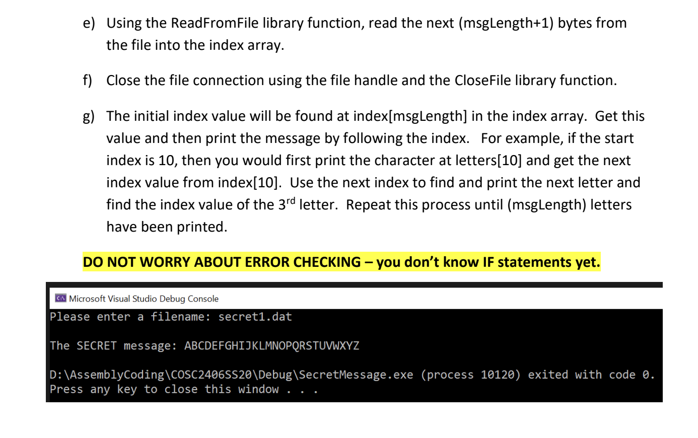 Solved You are provided with a file called secret1.dat which | Chegg.com