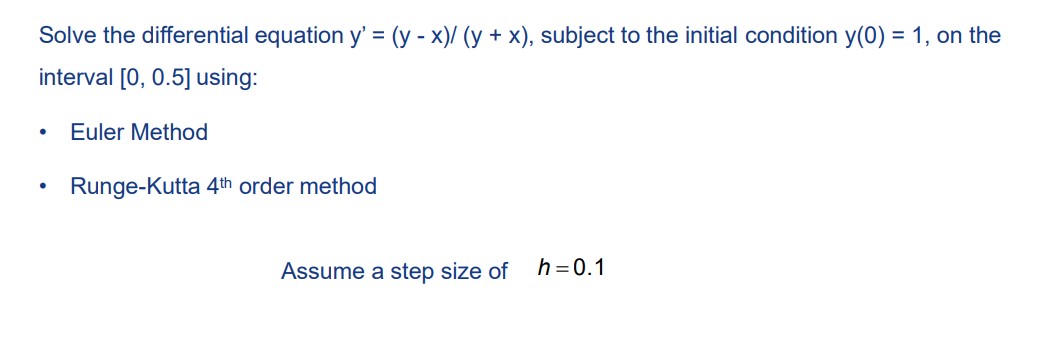 Solved Solve the differential equation y'=y-xy+x, ﻿subject | Chegg.com