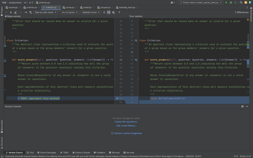 Can you read through the following code and try to | Chegg.com