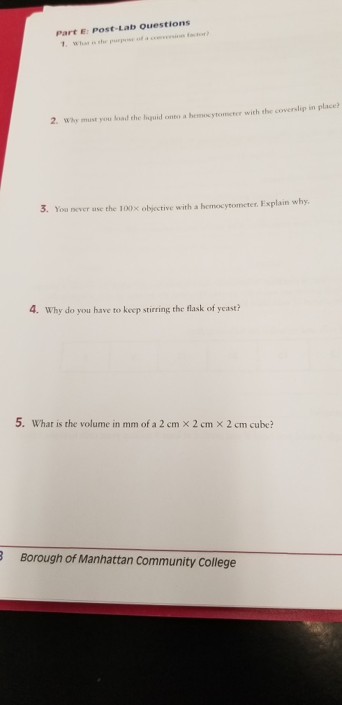 Solved Using the LAB 2 Hemocytomet Z# aunos j L junos xog | Chegg.com