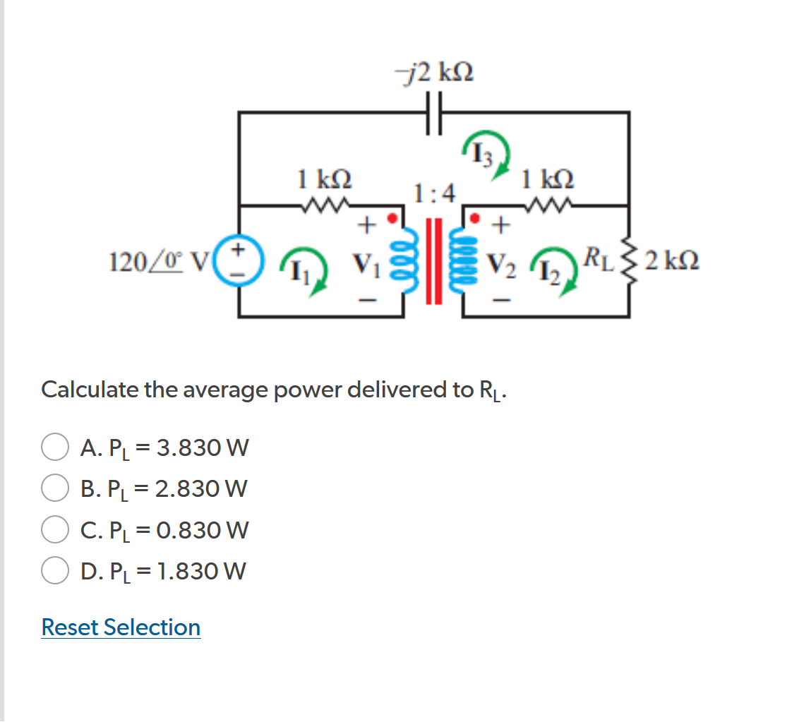 Solved j2 kN 1 kN 1 kQ 1:4 RL32 kN 120/0 V V2 V1 Calculate | Chegg.com