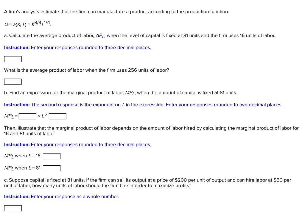 Solved A firm's analysts estimate that the firm can | Chegg.com