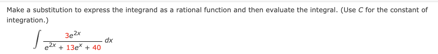 Solved Question 10:a) Make a substitution to express the | Chegg.com