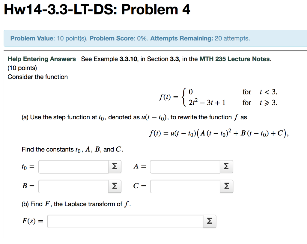 Solved Hw14-3.3-LT-DS: Problem 4 Problem Value: 10 point(s). | Chegg.com