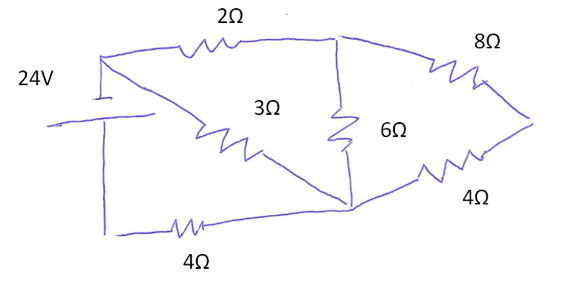 Solved Complete the missing information from the circuit – | Chegg.com