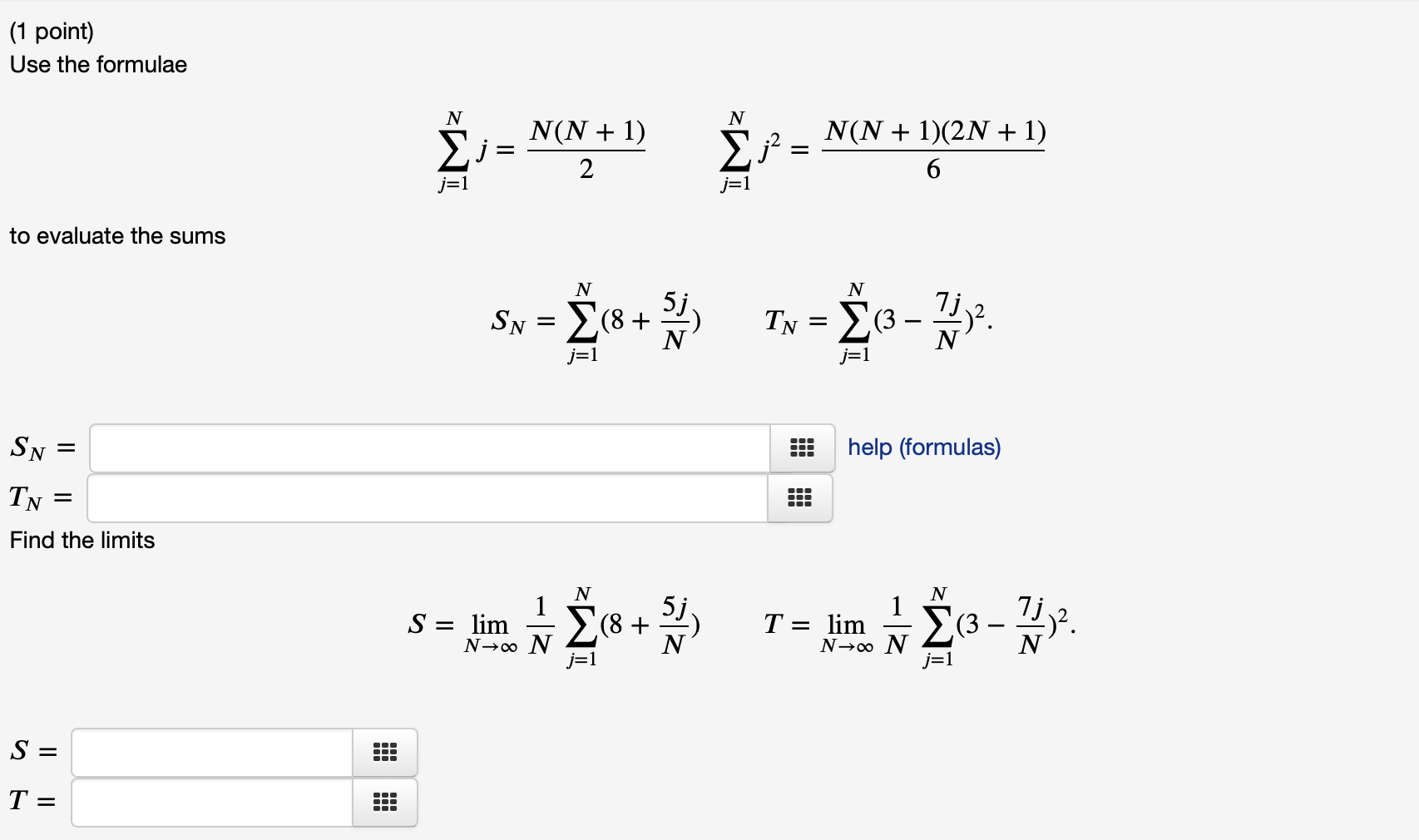 Solved Calculate the sum ∑k=11026ak−bk assuming that | Chegg.com