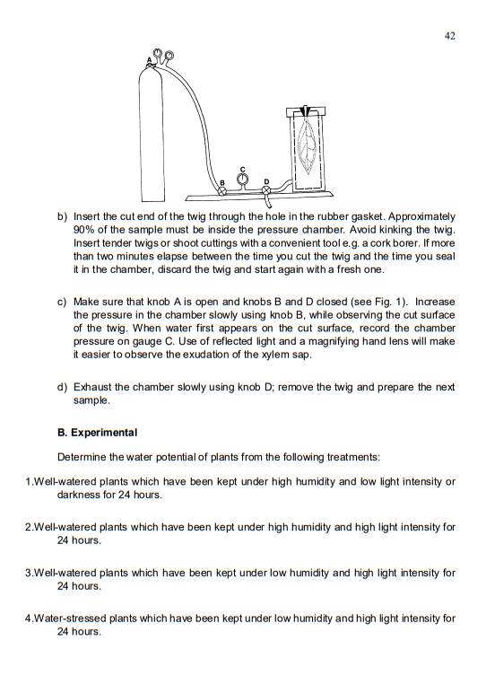 40 6. PLANT WATER RELATIONS The cohesion theory, | Chegg.com