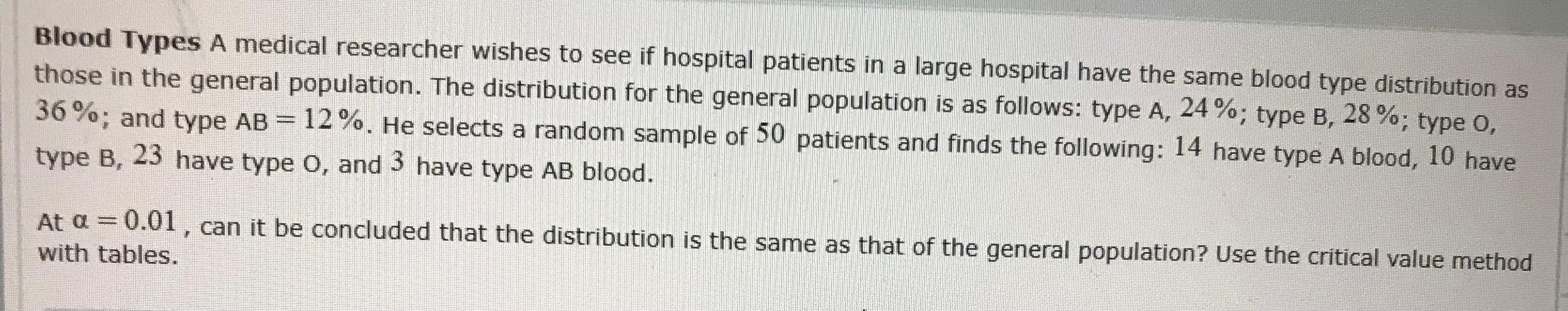 Solved a) what is the hypothesis? b) what's the critical | Chegg.com