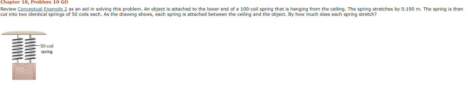 Solved n object attached to a horizontal spring | Chegg.com