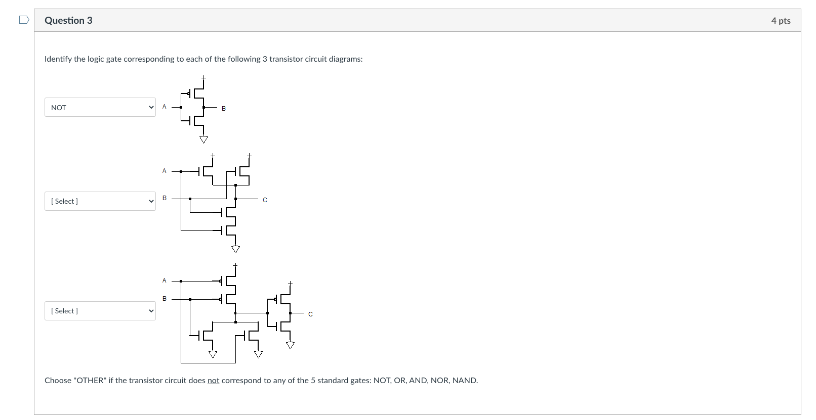 Solved: Identify The Logic Gate Corresponding To Each Of T... | Chegg.com