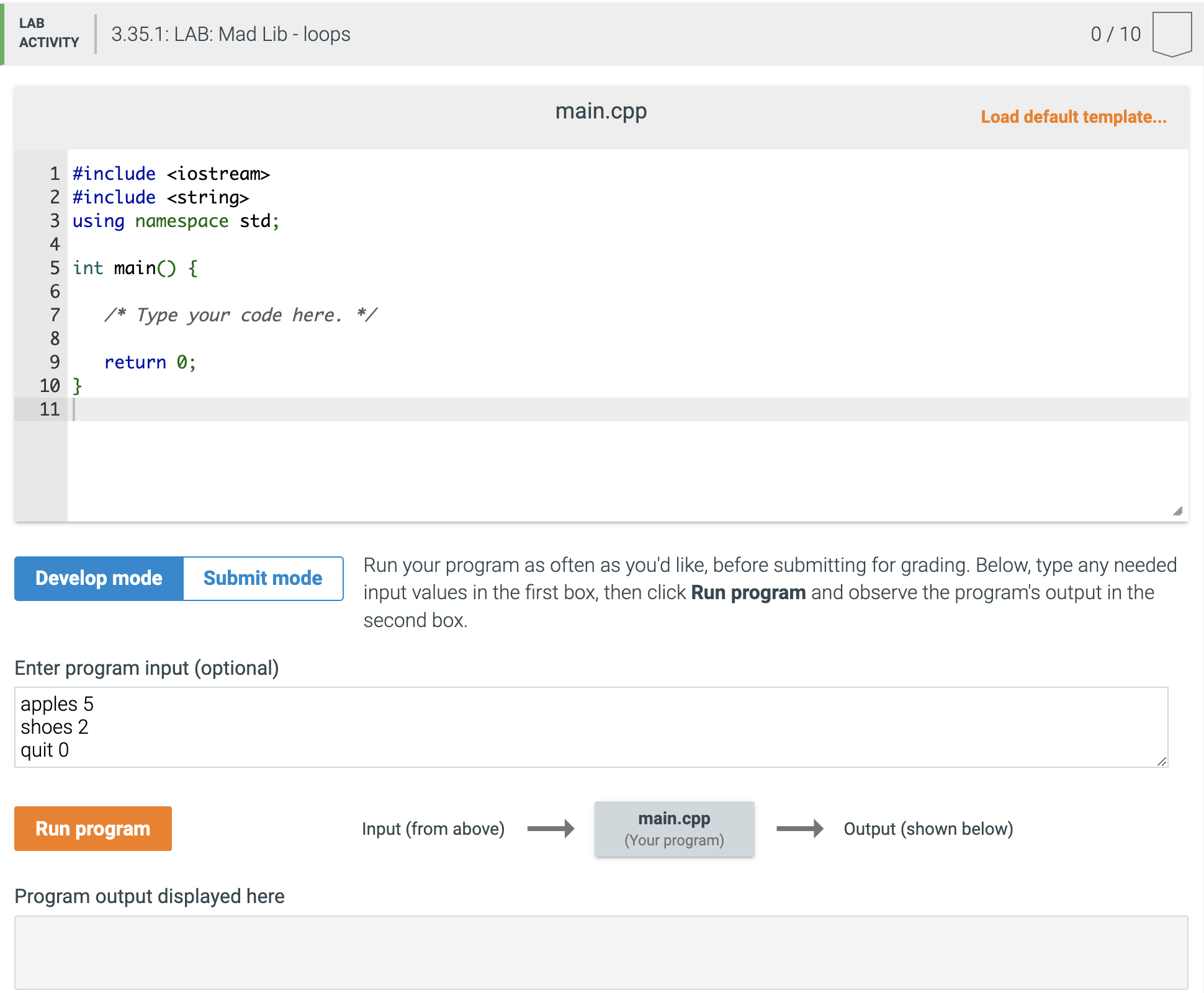 #include θ ﻿Input (from ﻿above) | Chegg.com