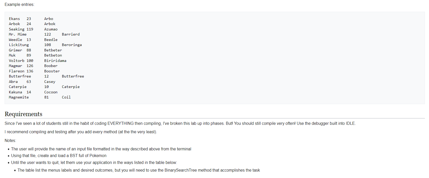 Code Should be in python and should Use Binary search | Chegg.com